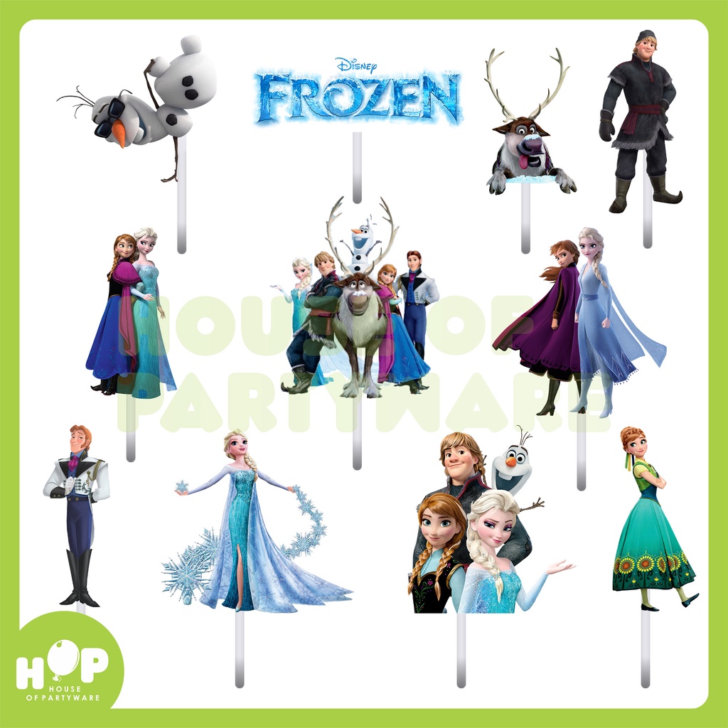 Jual Cake Topper FROZEN ELSA / Hiasan Kue Ulang Tahun | Shopee Indonesia