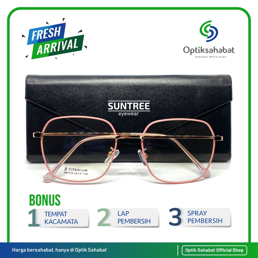 Jual Suntree Eyewear AB1318 - Kacamata Anti Radiasi Blue Ray ...