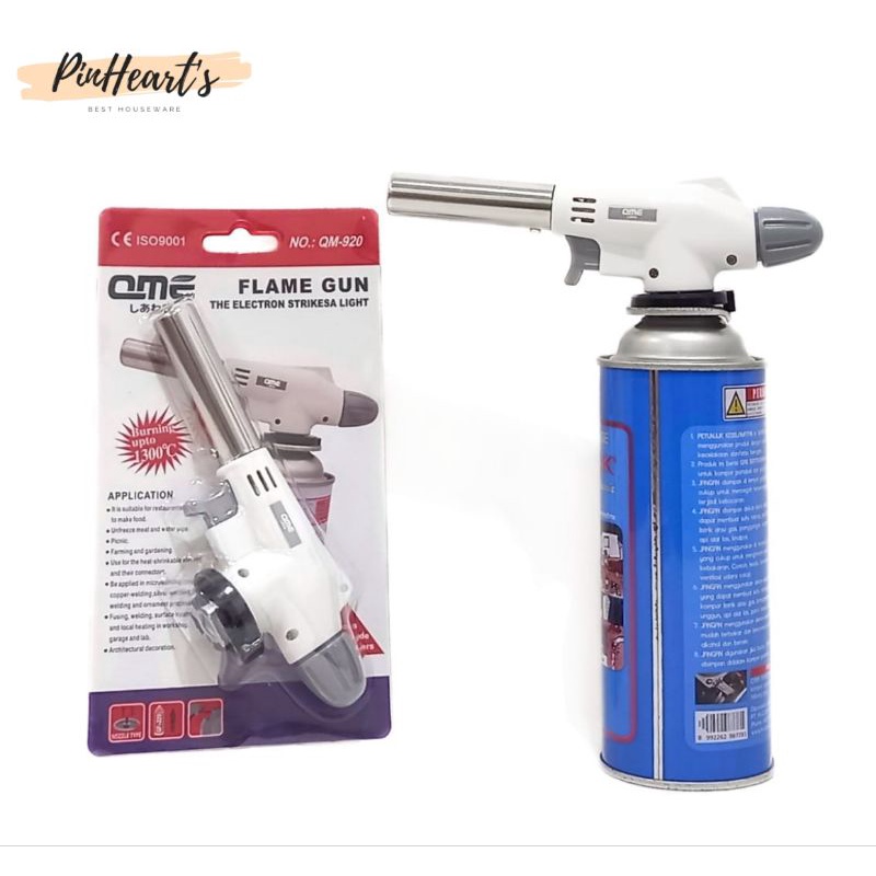 Jual PORTABLE GAS TORCH / BBQ BLOW TORCH / FLAME GUN / KOREK / FIRE ...