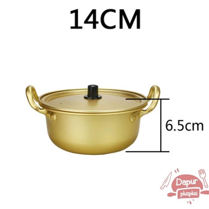 Jual Panci Ramyun / Ramyeon / Ramen Korea | Panci Pot Gold Korea 14 ...