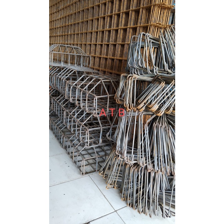 Jual Ring Besi 8 Ulir, Uk 20 x 20 cm, D8 (0.8) 5Nl TS280, Sengkang ...