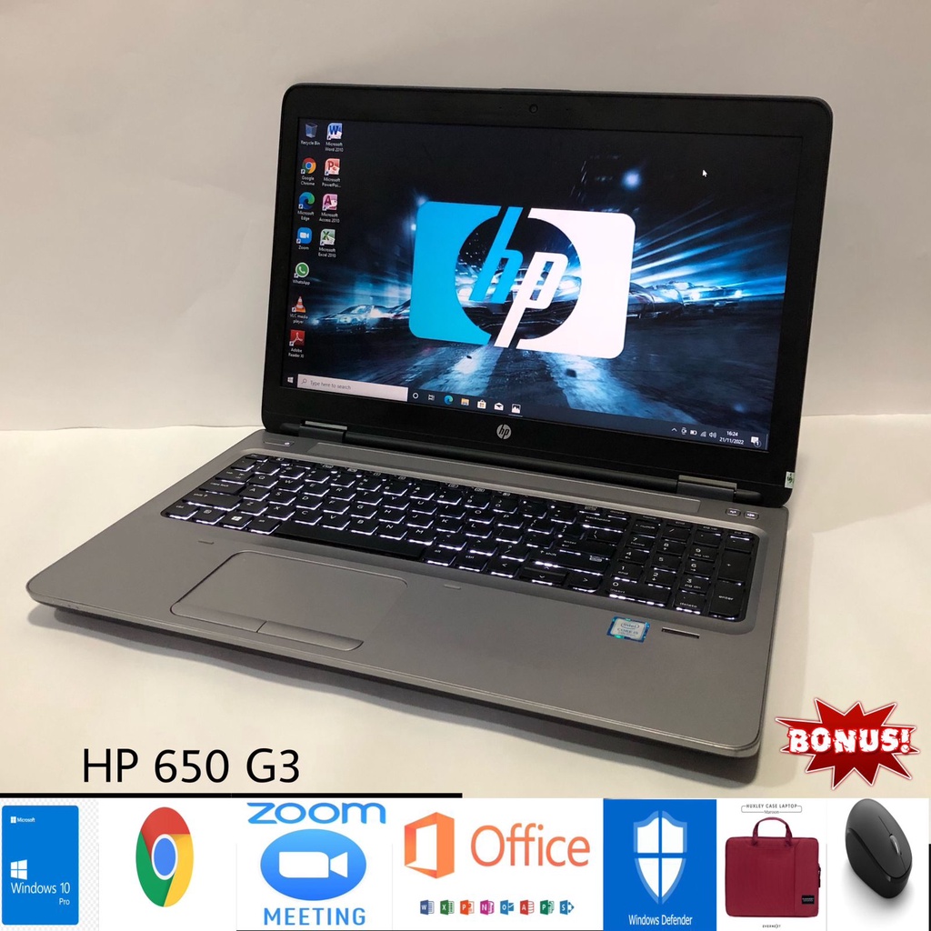Jual Laptop Hp probook 650 G3 Intel Core i5 GEN 7 Ram 8GB SSD 256GB ...