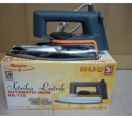 Jual Maspion Setrika Setrikaan Gosokan Listrik HA-110 HA 110 HA110 Grey ...
