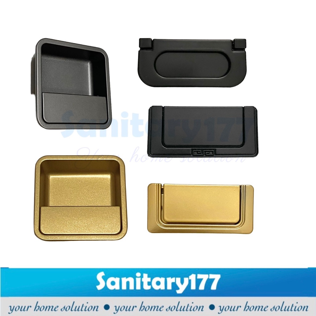 Jual Tarikan Laci segiempat kotak tanam- handle pegangan lemari pintu ...