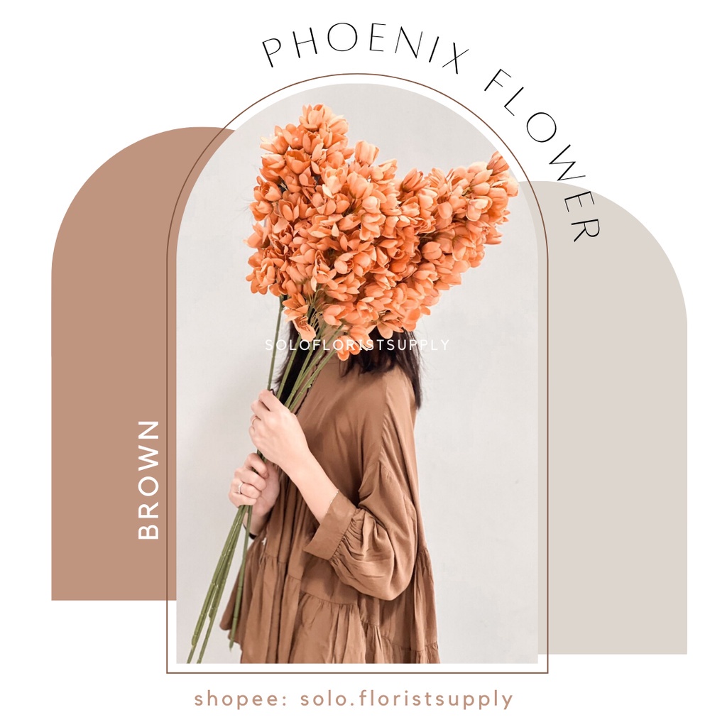 Jual [CAS] PHOENIX FLOWER Artificial / Premium Delphinium Artificial ...