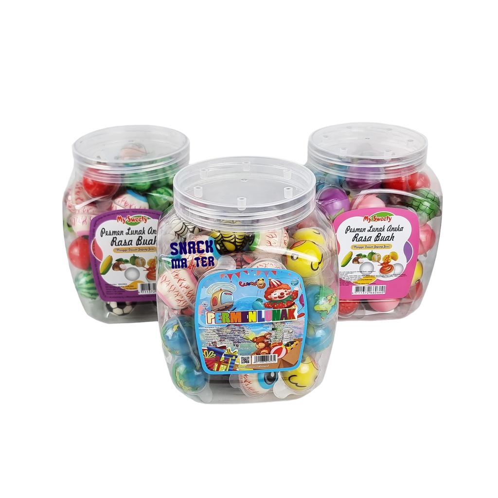 Jual Permen LUNAK BULAT / Permen Jelly Toples - Isi 50 pcs | Shopee ...
