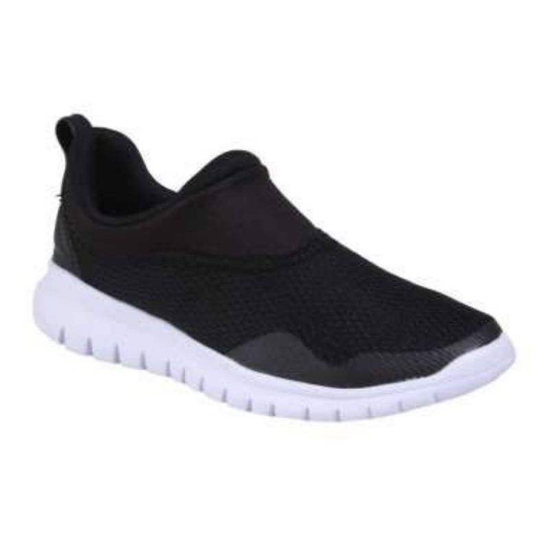 Jual Sepatu League Hitam Slip On Unisex Fausto Sneakers Running Shoes ...