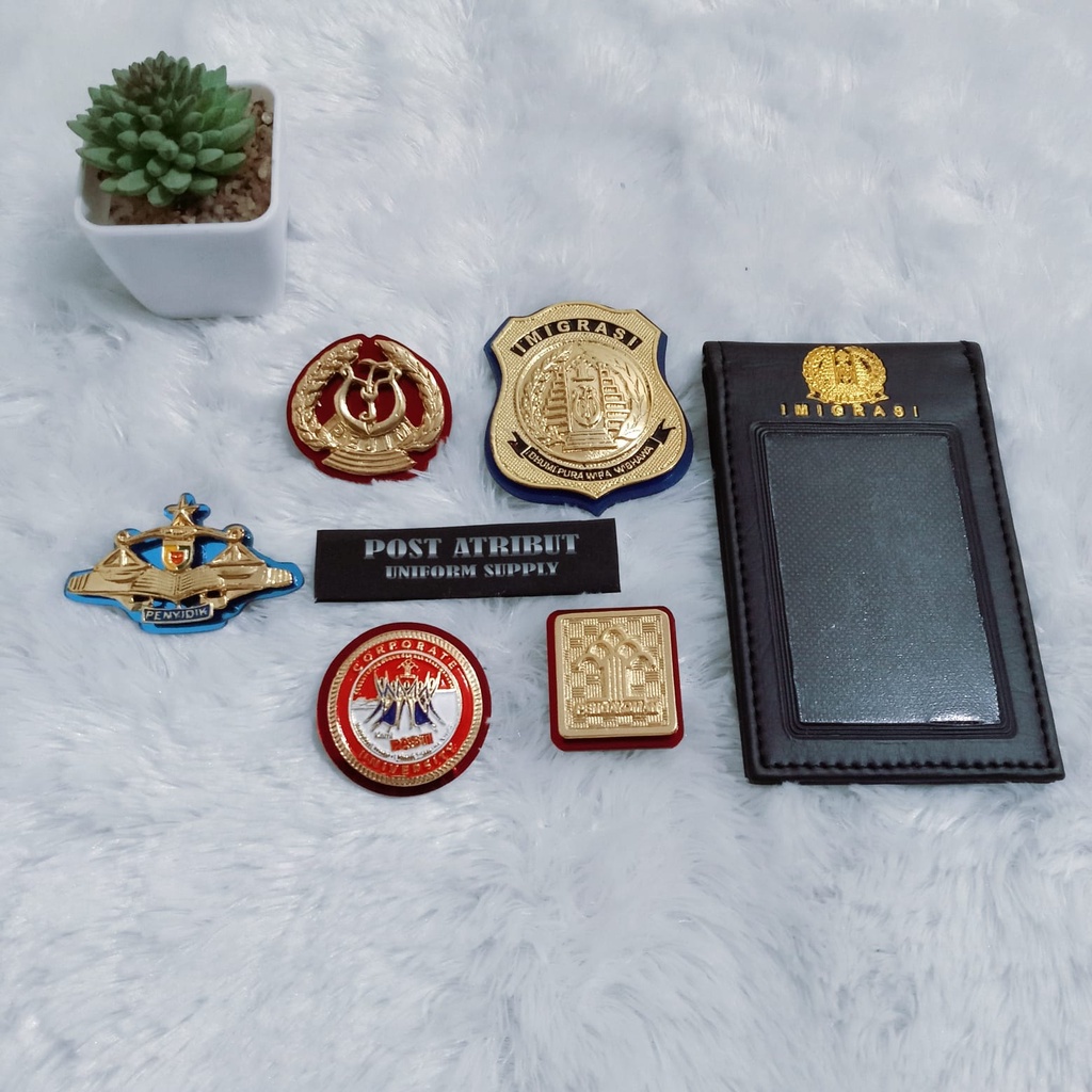 Jual Atribut Imigrasi / Brevet PEJIM / Pin Pasti Corporate / Pin ...