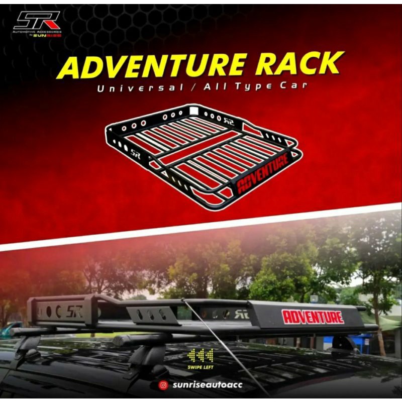 Jual Roof Rack Adventure Rak Mobil Universal Roofrack Tanpa kaki Kokoh ...