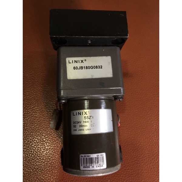 Jual Motor Linix DC Permanent Magnet Gearbox 55ZY24-25 60JB60G - TOP ...