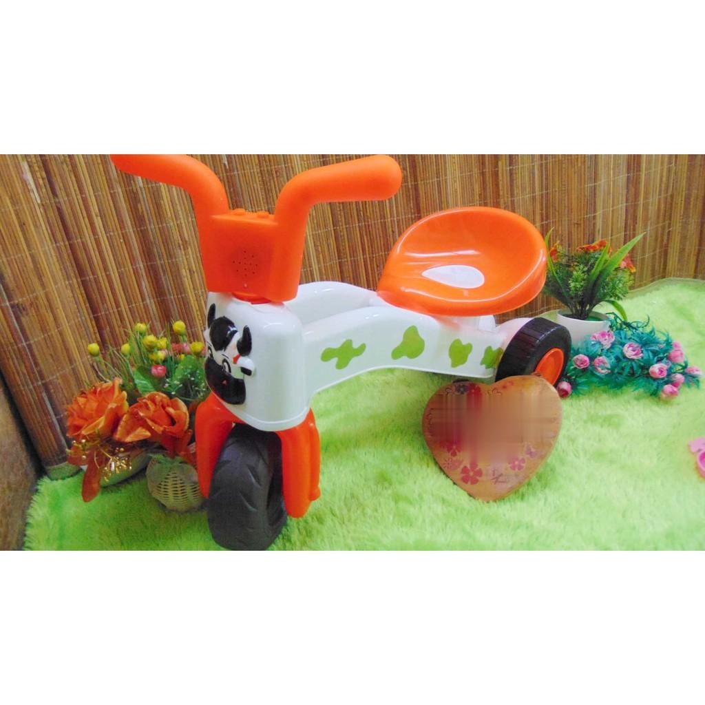 Jual Sepeda Roda Tiga Plastik Mainan Anak Sapi Ada Musiknya | Shopee ...