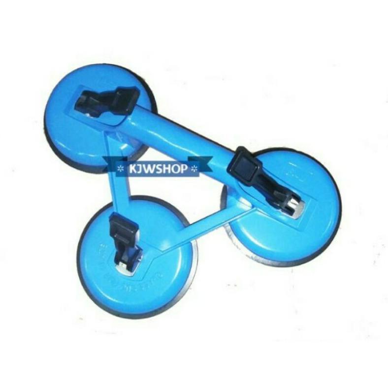 Jual PRODUK- KOP KACA KAKI TIGA GLASS SUCTION CUP PLATES BLUE KOP KACA ...