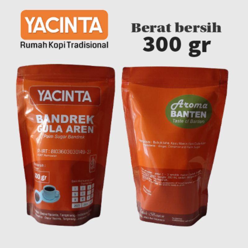Jual Bandrek Gula Aren, Kemasan Pouch 300 Gram | Shopee Indonesia