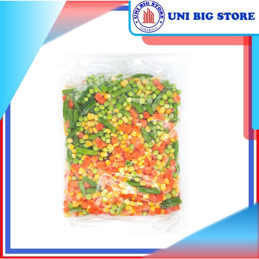 Jual Aviko Vegetable Mix 4 Way 1 Kg Sayuran Beku Jagung Wortel Kacang ...