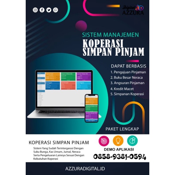 Jual Aplikasi Koperasi Simpan Pinjam | Shopee Indonesia