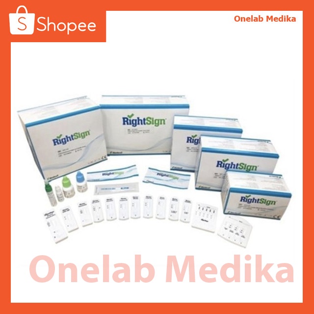 Jual HbsAg Card Ing/mL Whole Blood RightSign HbsAg Device Ing/mL Whole ...