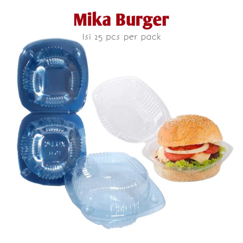 Jual Mika Burger Isi 25 pcs | Shopee Indonesia