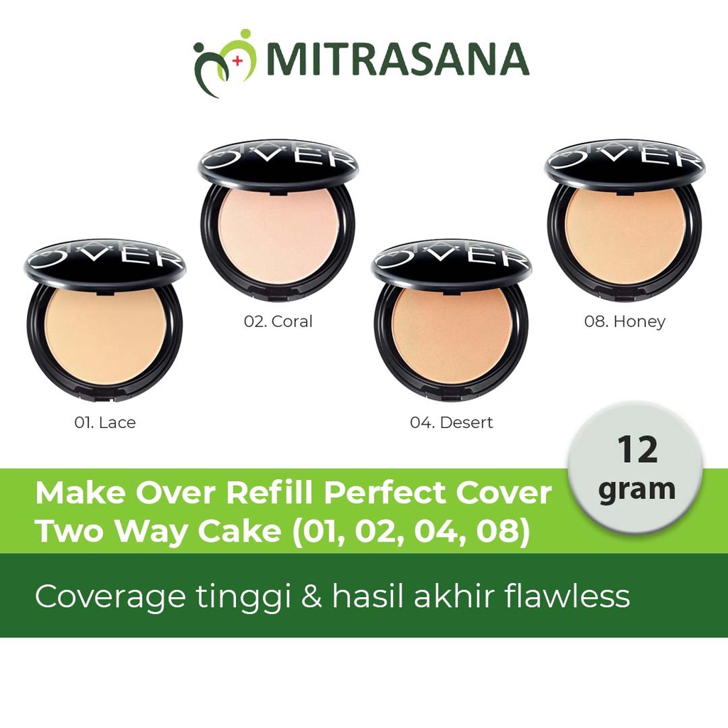 Jual MAKE OVER Perfect Cover Refill TWC 12 g - All Variant | Shopee ...
