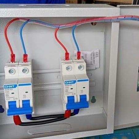 Jual Panel Box Interlock Switch Chn /Ohm Saklar Chnt 2P 50 A | Shopee ...