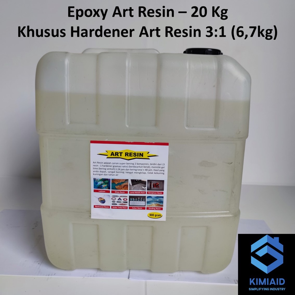 Jual Epoxy Resin 20 Kg Epoxy Art Resin Epoxy Resin Bening DIY Resin ...