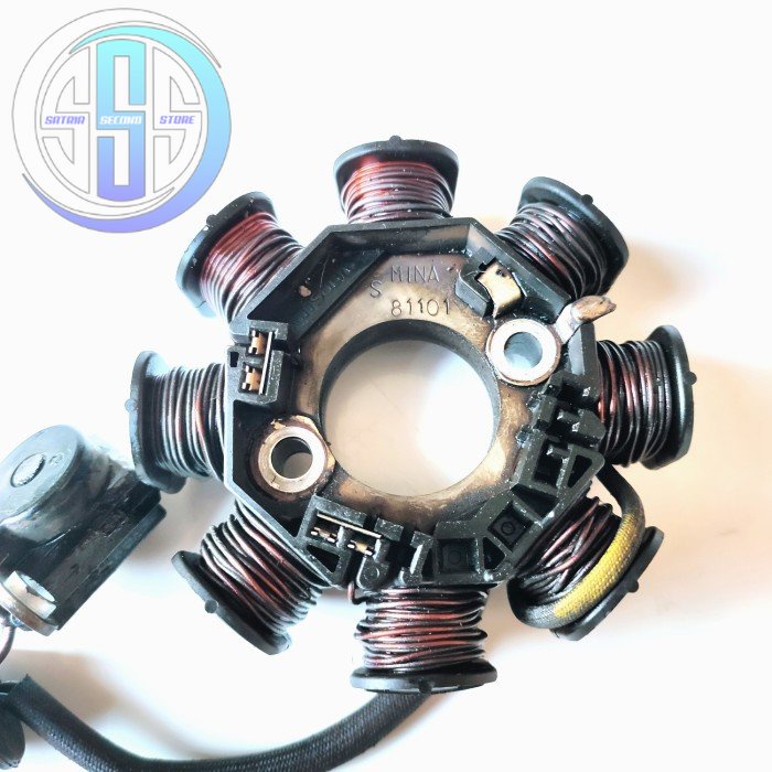 Jual SPUL SPULL SPOL STATOR COMP SUPRA X 125 BATMAN PGM FI PERTAMA ORIGINAL | Shopee Indonesia