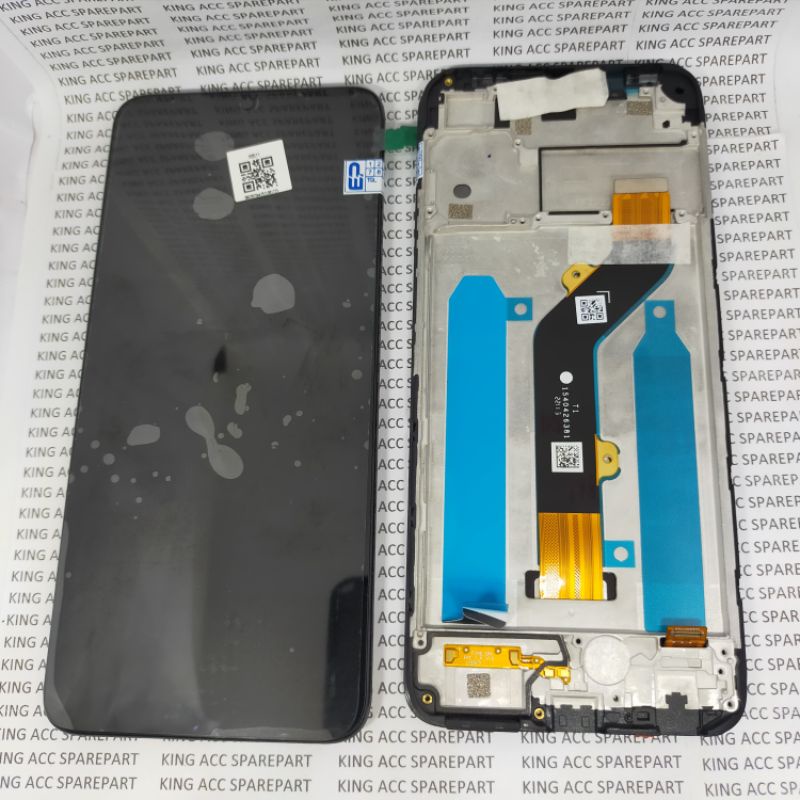 Jual LCD TOUCHSCREEN PLUS FRAME INFINIX SMART 6 X6511 X6511B | Shopee ...