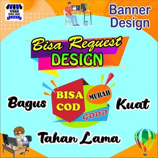 Jual Cetak Spanduk Banner Kombinasi Jualan Corndog, Pop Ice, Rujak ...