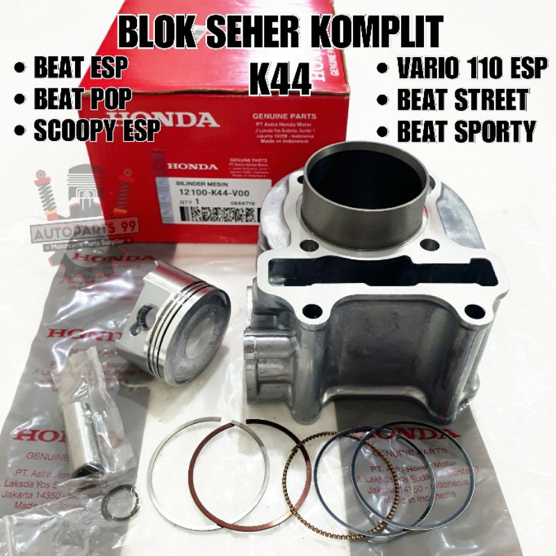 Jual Blok Seher Honda Beat Esp Pop Street Sporty Scoopy Esp Vario 110 Esp Original Blok Seher ...