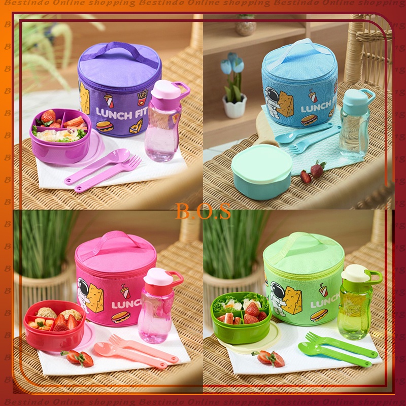 Jual Tas Bekal Anak Motif Astronot / Kotak Makan Anak Lunch Bag Set (Mini tempat makan) | Shopee ...