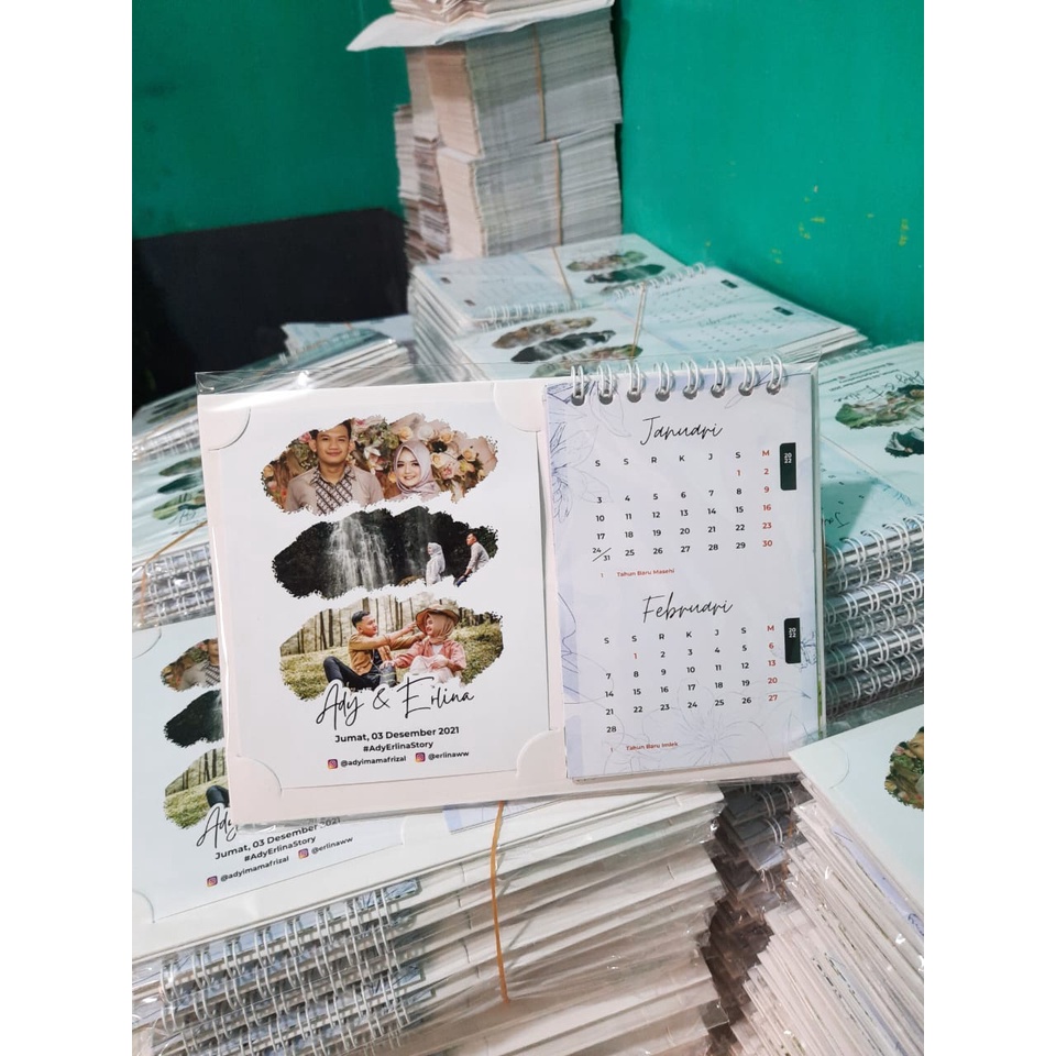 Jual SOUVENIR KALENDER 2024- KALENDER PROMOSI - KALENDER MEJA ...