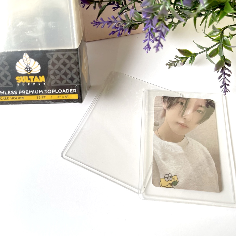 Jual 1 Lembar Toploader Sultan Lite Clear Seamless Premium Card Sleeve ...