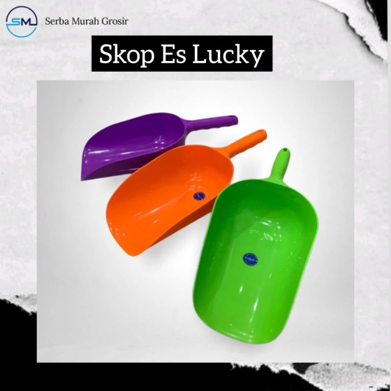 Jual Sendok Skop/Skop Serbaguna/Skop Es Lucky 670 (L) dan Lucky 671 (XL ...
