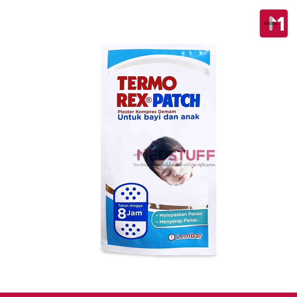 Jual Termorex Patch Plester Kompres Demam Anak Termo Rex Plester ...