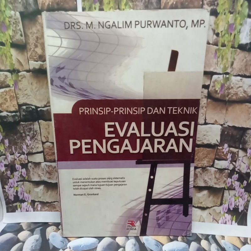 Jual BUKU PRINSIP-PRINSIP DAN TEKNIK EVALUASI PENGAJARAN | Shopee Indonesia Jual BUKU PRINSIP-PRINSIP DAN TEKNIK EVALUASI PENGAJARAN | Shopee Indonesia