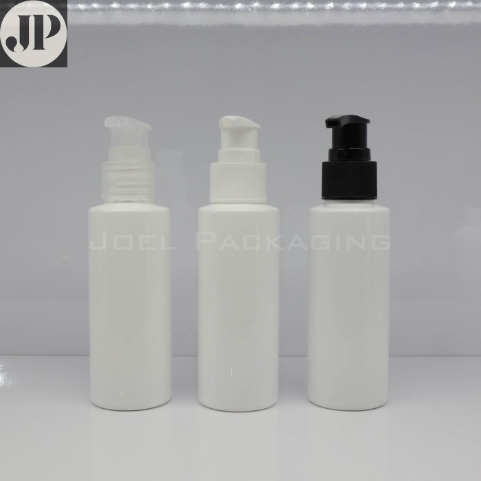 Jual BOTOL RF 100ML PUTIH PUMP LOTION CLEAR PUTIH HITAM 100 ML PUMP LOTION - Tutup Clear ...