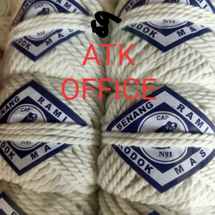 Jual Benang rami kodok mas N01 60 / Tali rami kodok mas 60 | Shopee ...