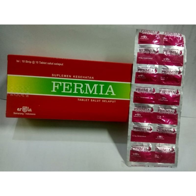 Jual Fermia Tablet (Strip) | Shopee Indonesia