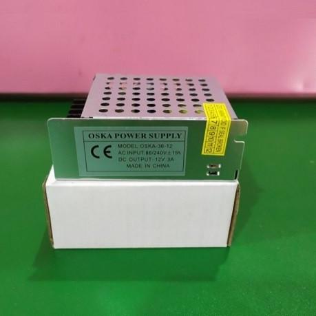 Jual ADAPTOR 12V 3A POWER SUPPLY SWITCHING JARING CCTV LED 12 Volt 3A PSU - 5A | Shopee Indonesia