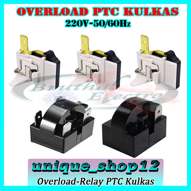 Jual Relay PTC, Overload Kulkas, Freezer, ShowCase, Freezer Box Riley ...
