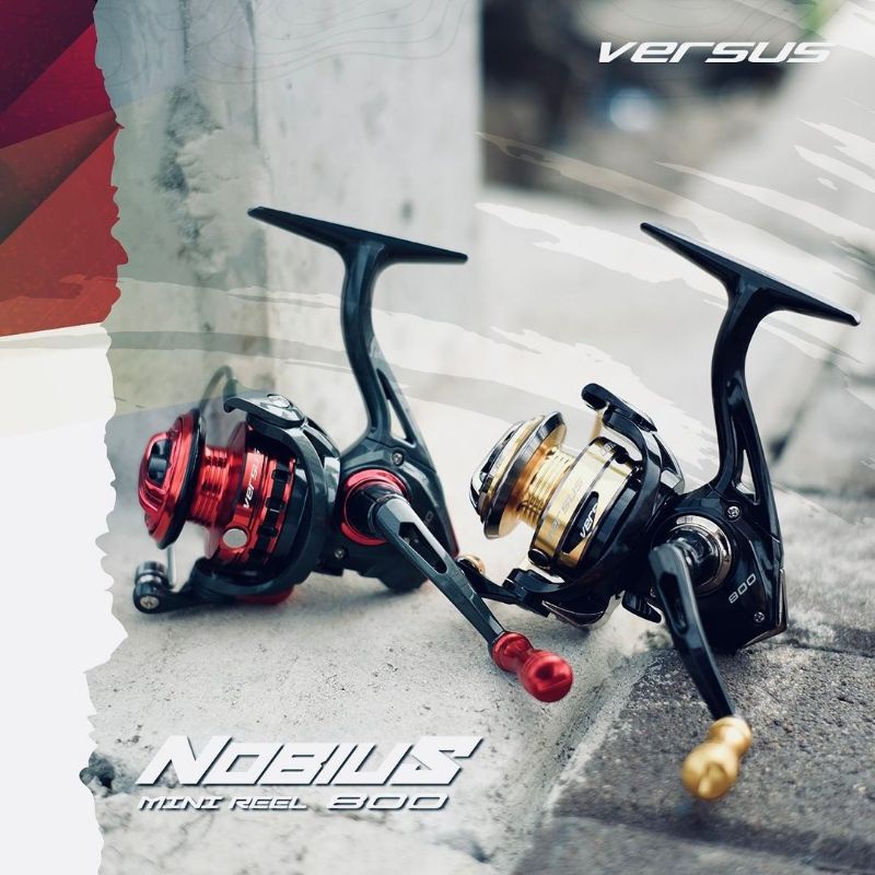 Jual REEL SPINNING CASTING VERSUS NOBIUS 800 | | BUKAN REEL BAITCASTING ...
