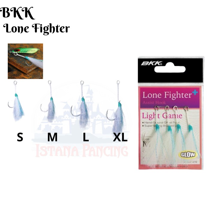 Jual ASSIST HOOK BKK LONE FIGHTER LIGHT GAME UKURAN=S,M,L,XL KAIL ...