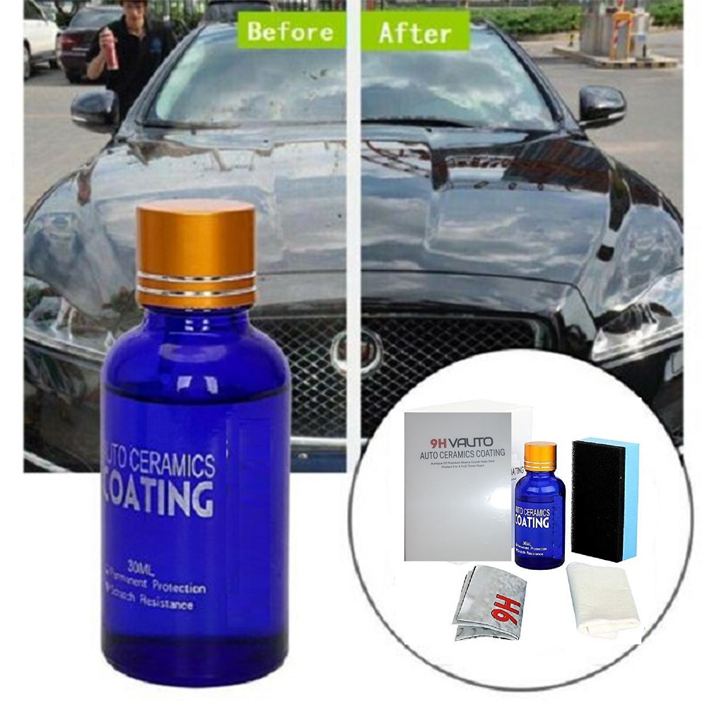Jual Car Nano Ceramic Coating 9H VAUTO Anti Gores Mobil Motor | Shopee ...