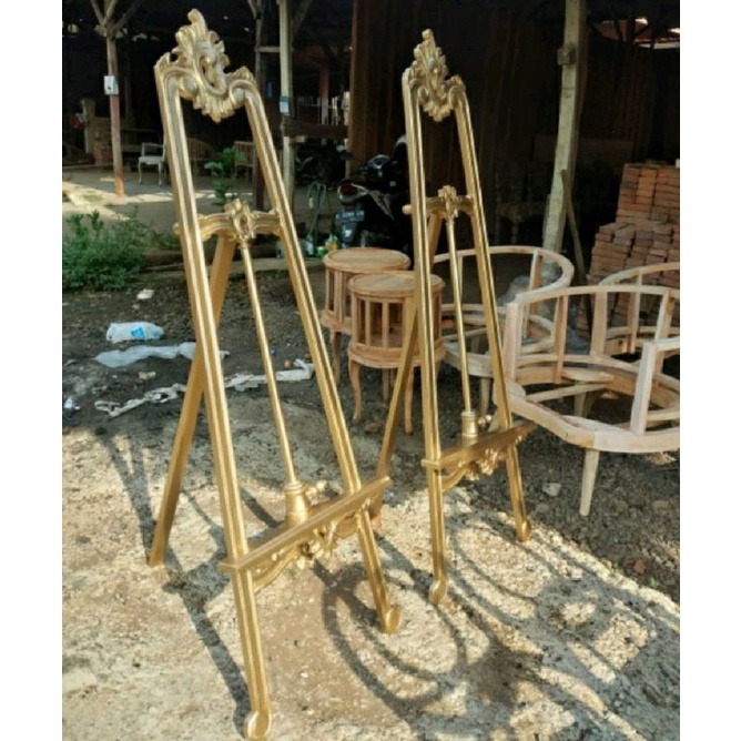 Jual standing foto / frame foto / tempat foto pelaminan / stand foto ...