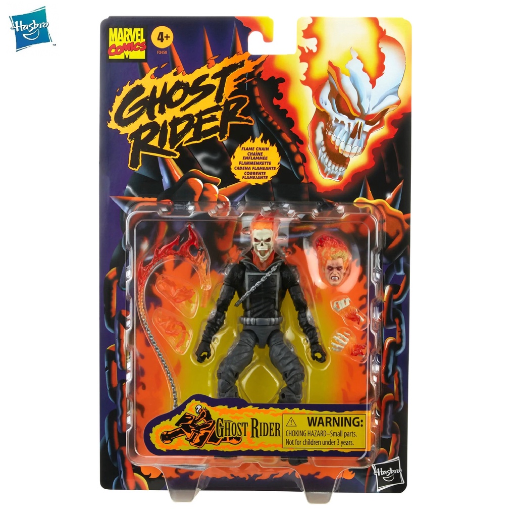 Jual MARVEL Comics Legends Series Ghost Rider Retro Ghost Rider Action ...