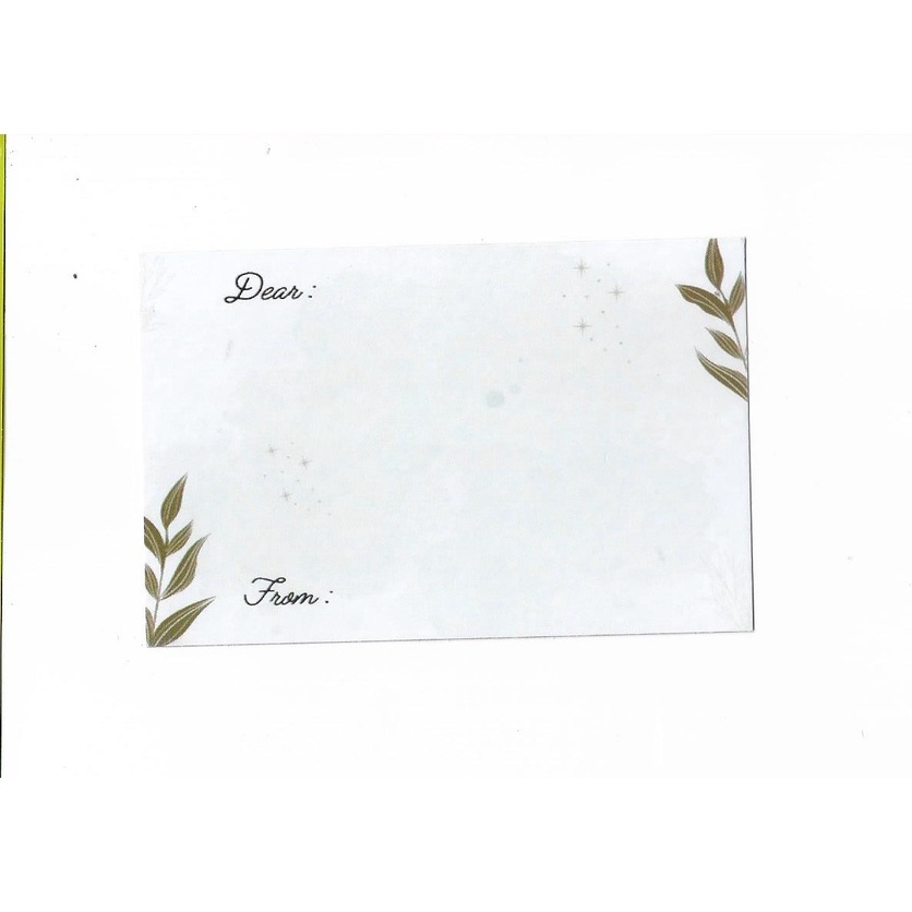 Jual KARTU UCAPAN POLOS - GREETING CARD POLOS - GREETING CARD AESTHETIC ...