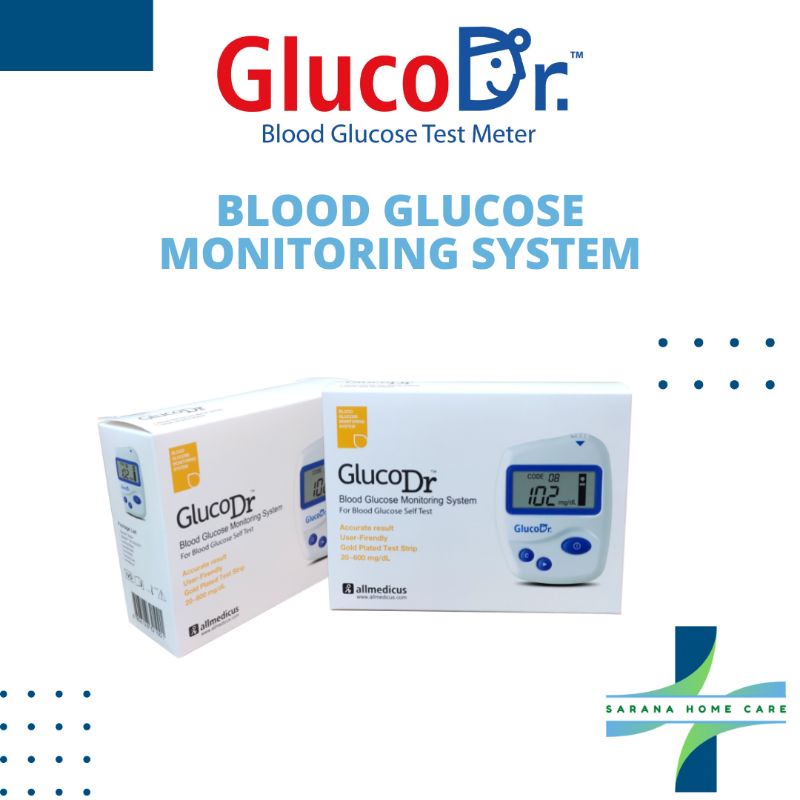 Jual GlucoDr Blood Glucose Monitoring System AGM 2100 (TANPA STRIIP ...