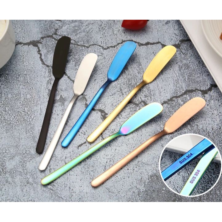 Jual sendok mentega selai meses keju roti / cheese butter knife ...