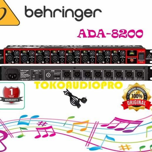 Jual Behringer ADA8200 8 In/8 Out ADAT Audio Interface dan Preamp ...