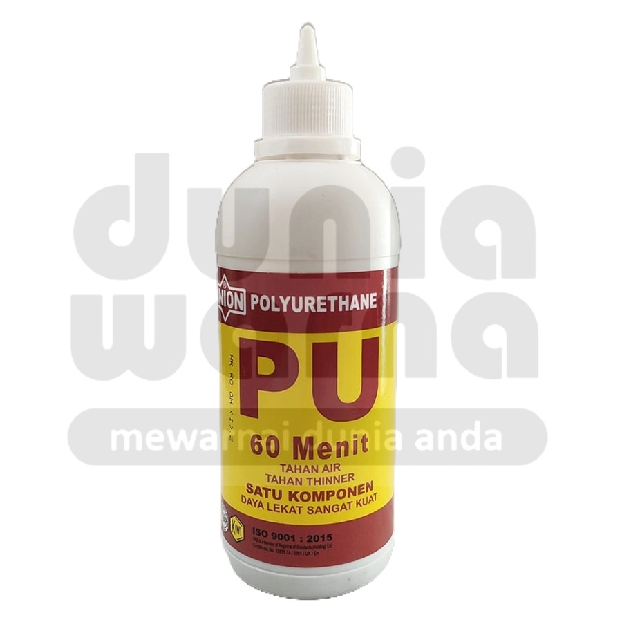 Jual UNION Lem PU (Polyurethane) 400 gram untuk Kayu, Keramik, Kaca ...