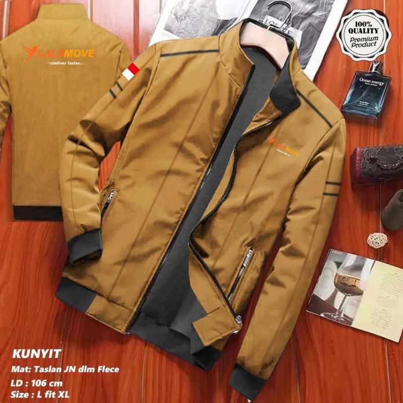 Jual JAKET DRIVER LALAMOVE FREE NAMA SABLON TERBARU 2024 | Shopee Indonesia